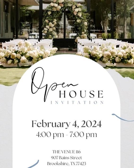 Open House Invitation | City of Brookshire, Texas